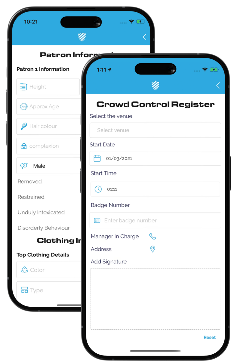 Security Registers - Venues and Security Guard Compliance